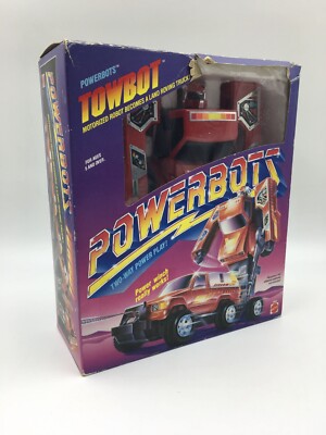 Powerbots - Towbot - Mattel - Transforming Robot | eBay