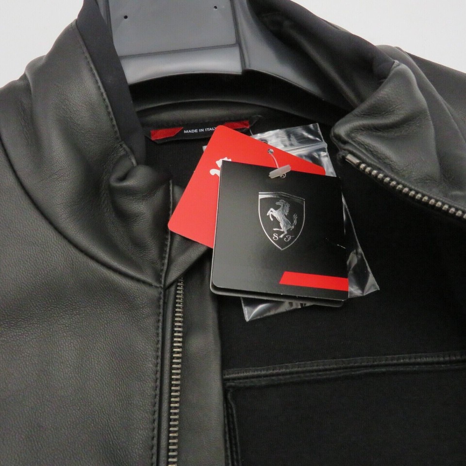 Rare 10th Anniversary Ferrari Puma Leather Jacket | eBay