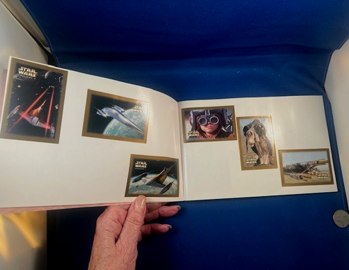 Star Wars Sticker Album Episode I Vintage Phantom Menace, 1999, WITH 19 ...