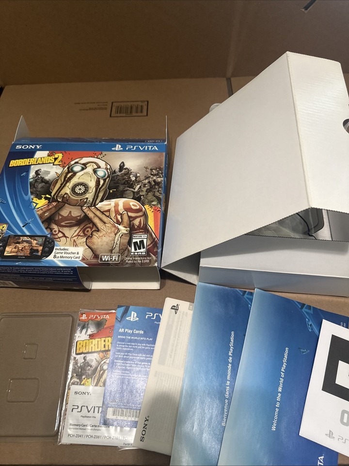 Sony PlayStation PS Vita PCH-2001 - Borderlands 2 Console Bundle Box + Charger | eBay
