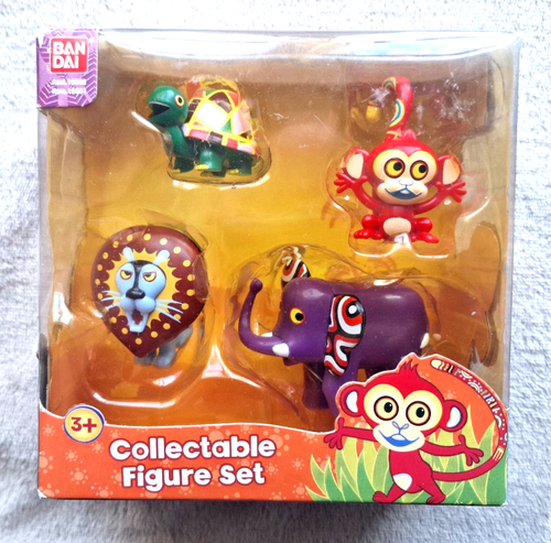 TINGA TALES COMPLETE SET Set MONKEY ELEPHANT LION TURTLE Cbeebies tinga-tales-complete-set-set-monkey-elephant-lion-turtle-cbeebies