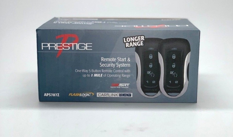 Prestige APS787Z Remote Start / Keyless Entry And Security System W/Up ...