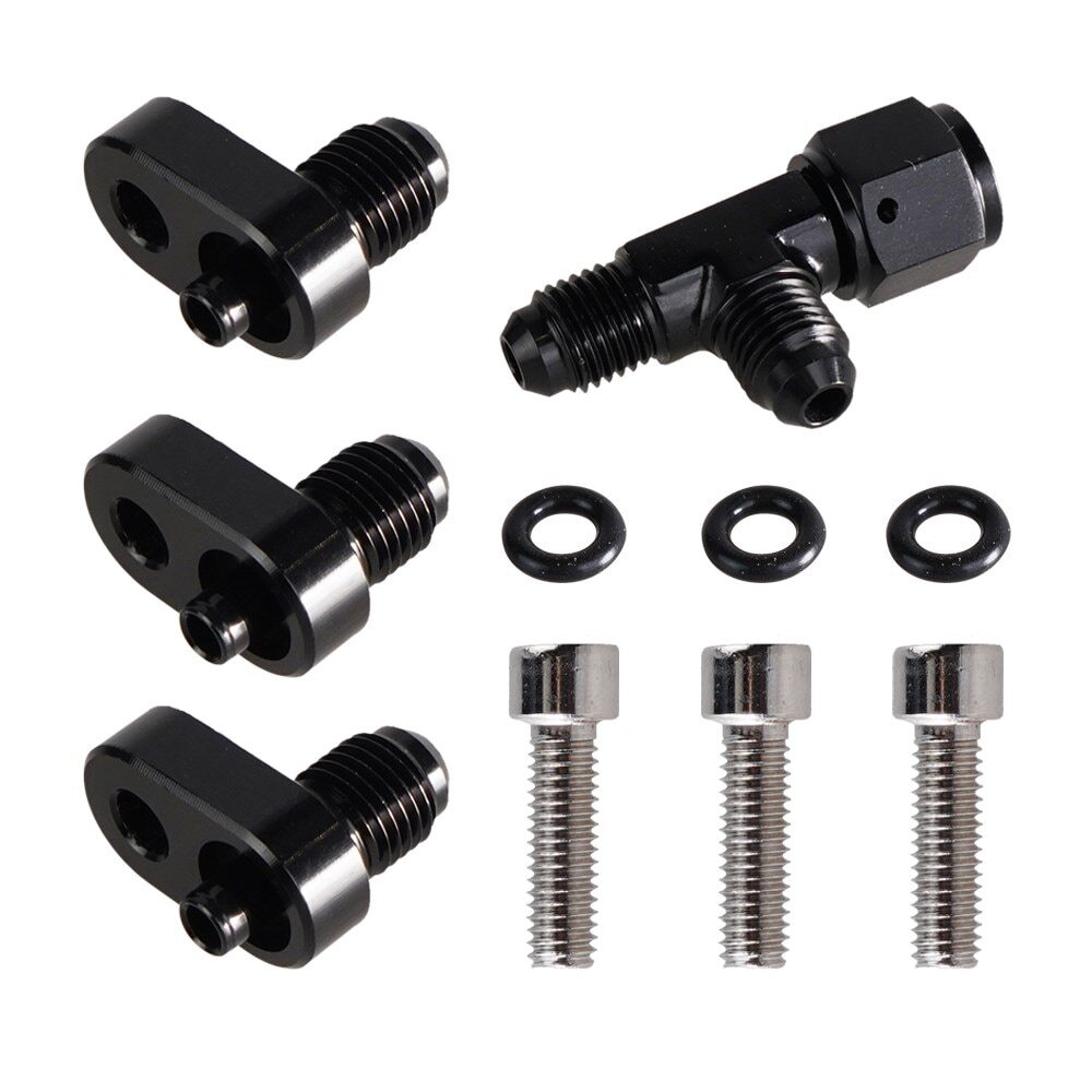 For LS LSX LS1 LS2 LS6 LM7 Steam Vent Hose Kit 4AN Complete Coolant ...