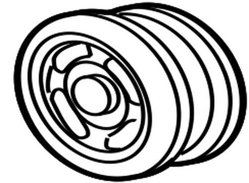 13470-0S010 Toyota Pulley, crankshaft 134700S010, New Genuine OEM Part ...