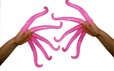 Sea Monster Octopus Squid Kraken Cosplay Finger Puppet Alien Tentacles ...