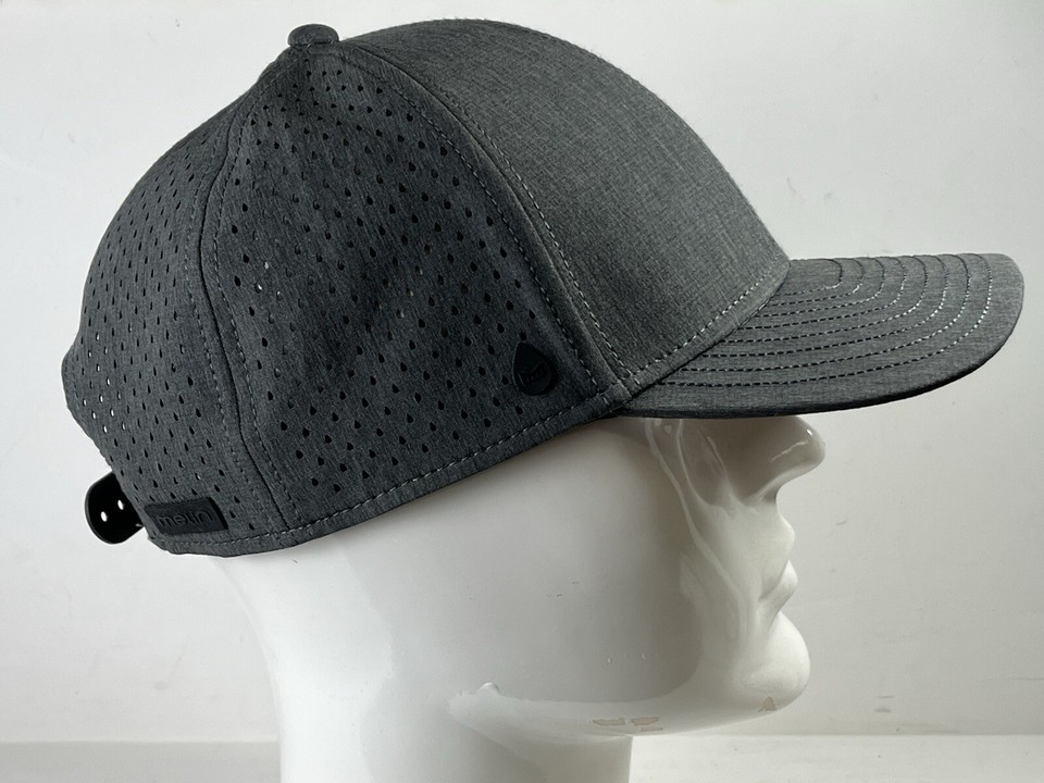 MELIN Hat Cap Adult Gray Snapback Besom Pocket A Game Hydro Mesh Logo ...
