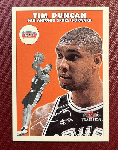 Tim Duncan 2000 Fleer Tradition Card #148, NM-MT | eBay