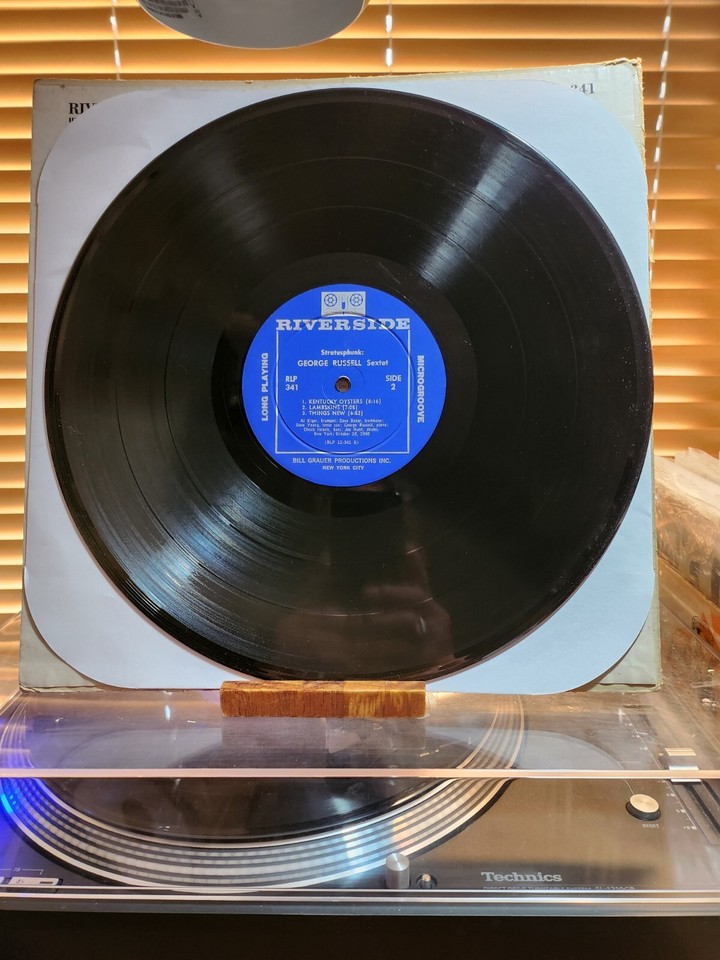 George Russell Sextet, Stratusphunk, 1961 1st Riverside Mono, RLP-341 ...