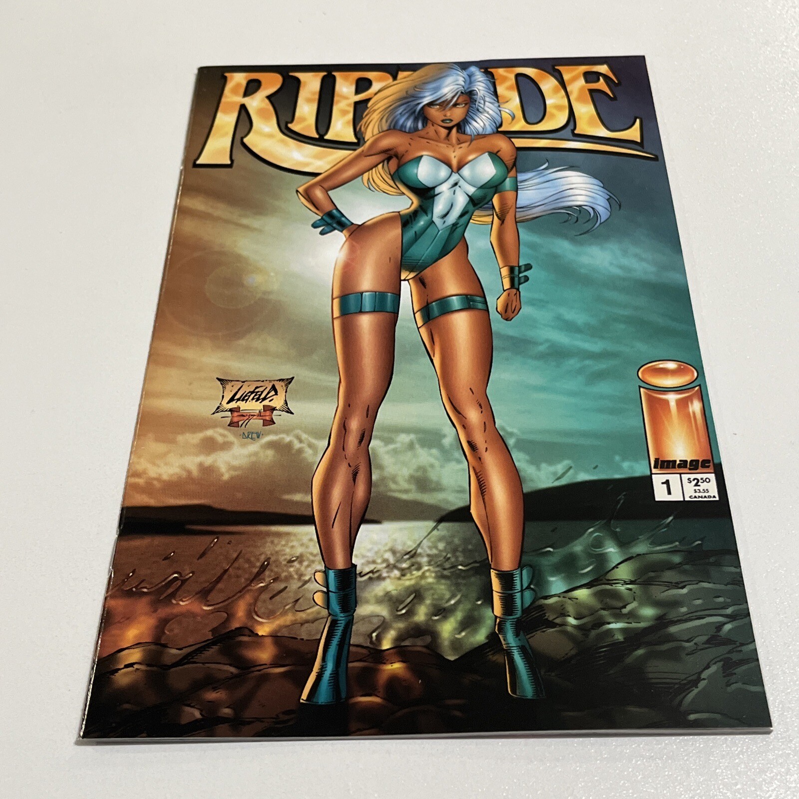 Riptide 1 Image Comics Rob Liefeld Youngblood 1995 VF - Box 13 | eBay