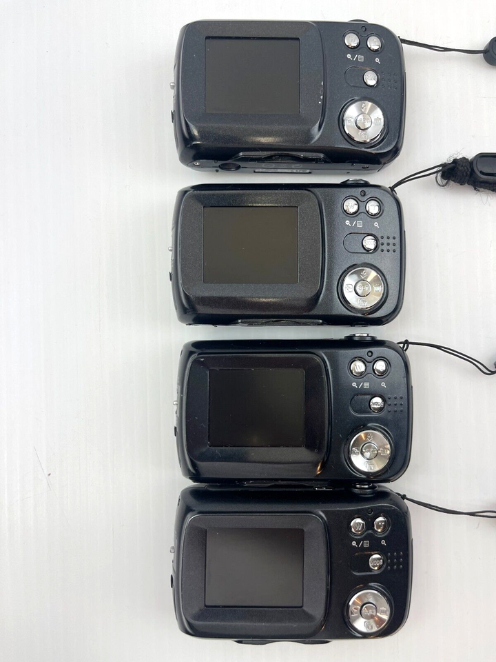 Polaroid iS126 Black Digital Camera Lot(4) Portable Handheld Action ...