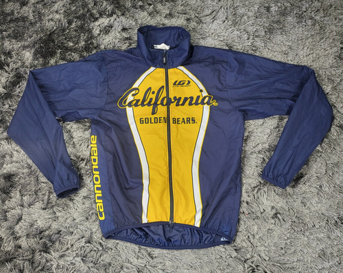 Louis Garneau California Golden Bears Cycling Jacket Mens Medium Blue ...