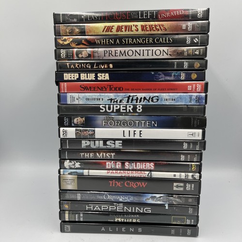 Horror Movie DVD Lot 20 DVDs- Only $1 Each!!! | eBay