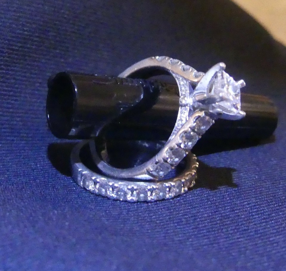 Shane Co Engagement Ring and Wedding Band Set | eBay