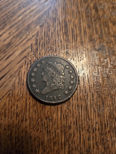 1812 Copper Large Cent Offset Stamp Error | eBay