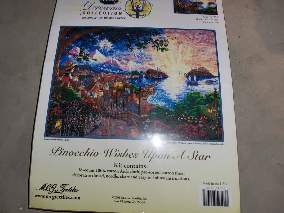 Thomas Kinkade Disney Pinoquio New Art – Thomas Kinkade Studios