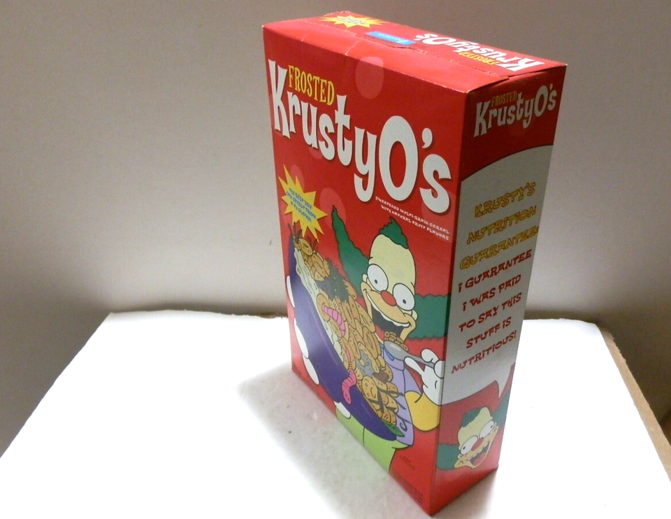 The Simpsons Movie Kwik E Mart Frosted Krusty O's Cereal | eBay