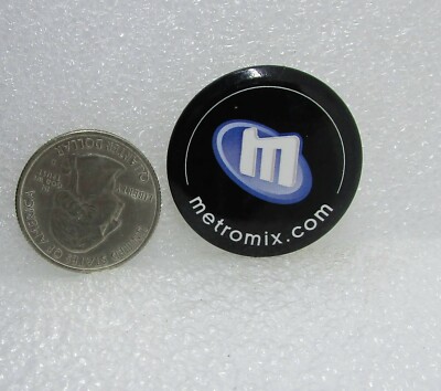 Metromix Button Pin | eBay
