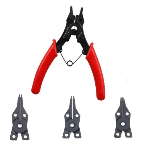 4 in 1 Circlip Pliers Set Snap Rings Multifunction Crimp Removable ...