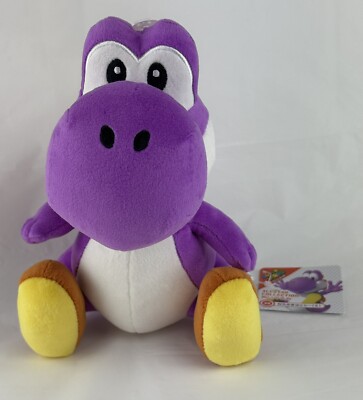 Super Mario PURPLE YOSHI 8" Plush Toy Collectible | eBay