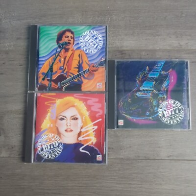 Time Life Sounds of the Seventies 70s 3 CD Lot 1973, 1977, And 1979 | eBay