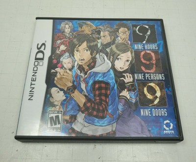 999 Nine Hours, Nine Persons, Nine Doors DS Nintendo DS 2010 Complete ...