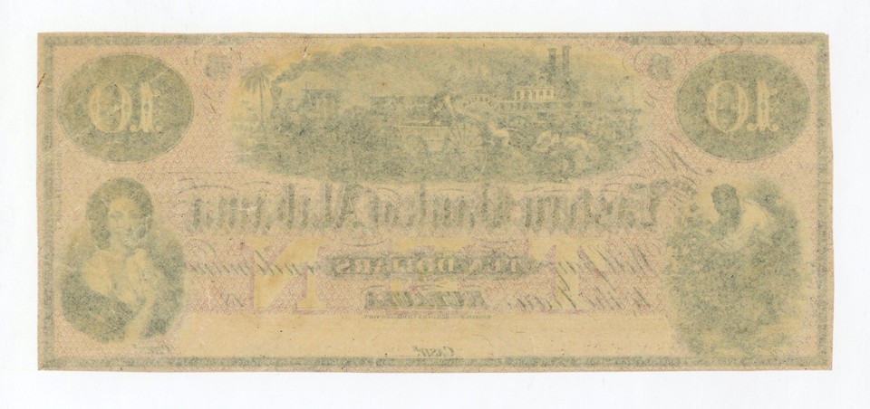 1800's $10 The Eastern Bank of Alabama - Eufaula, ALABAMA Note | eBay