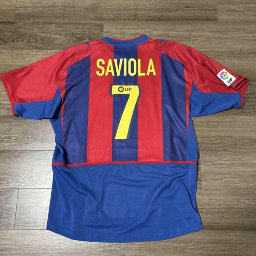 FC Barcelona Saviola uniform | eBay Australia