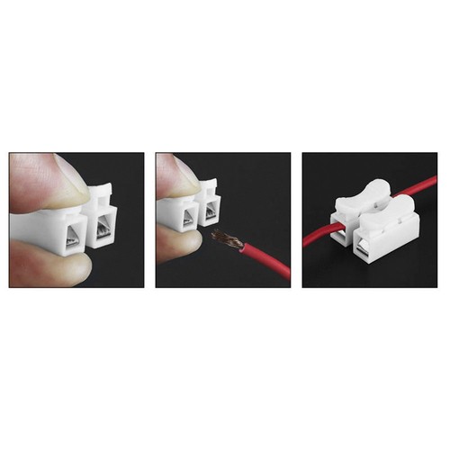 High Quality Transparent Screwless Wire Connector Terminal Block Pack ...