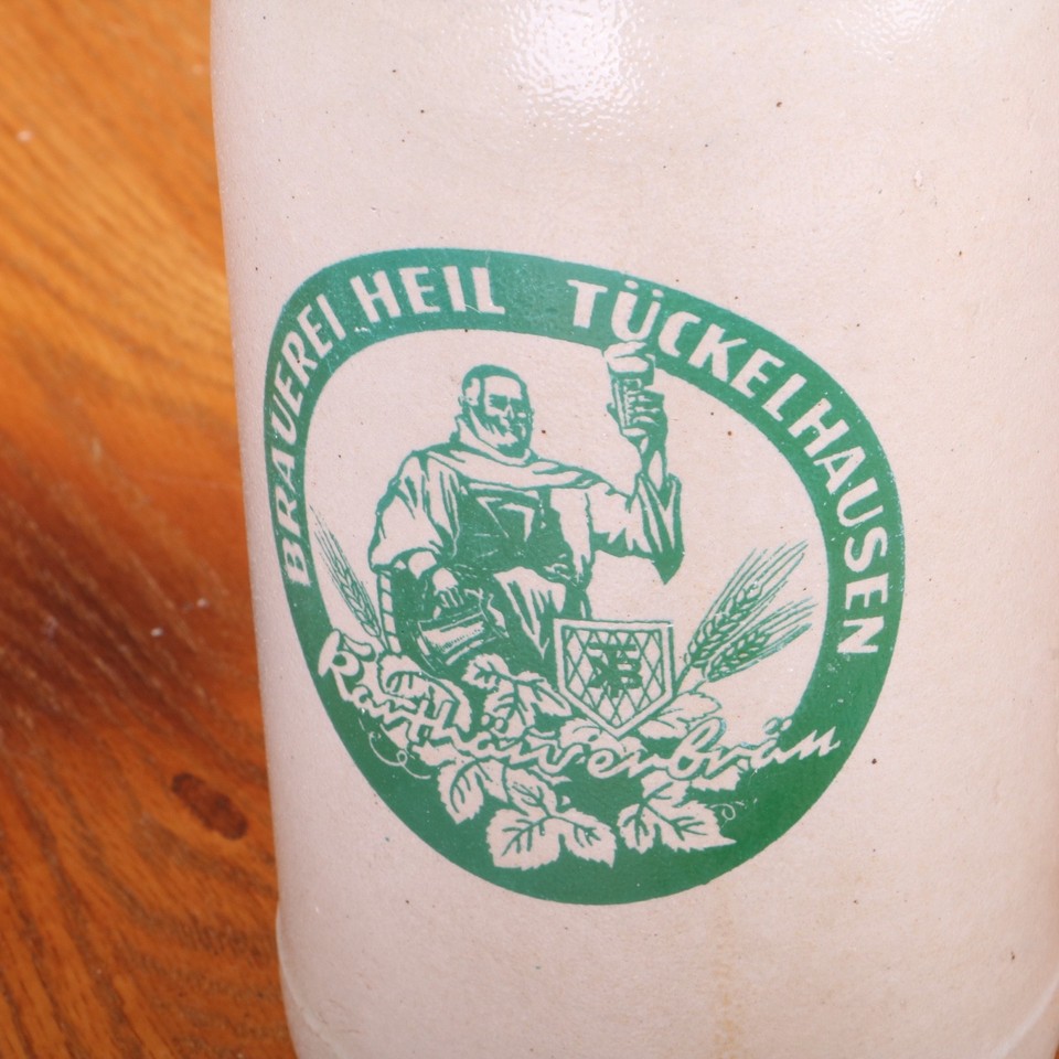 Brauerei Heil Tuckelhausen 1 Liter Stein Vintage | eBay