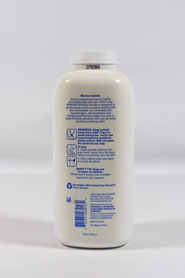 HTF Johnson & Johnson's J&J Baby Powder Talc Talco Para Bebes 15oz ...
