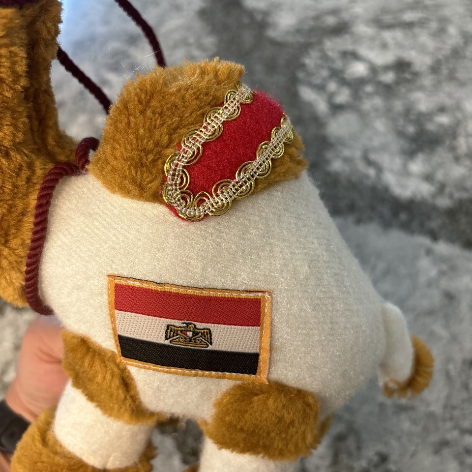 10” EGYPT Souvenir Two Toned Camel Stuffed Plush | eBay