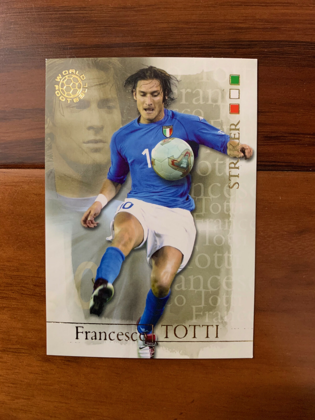2004 Futera World Football Soccer Card- Italy FRANCESCO TOTTI Mint | eBay