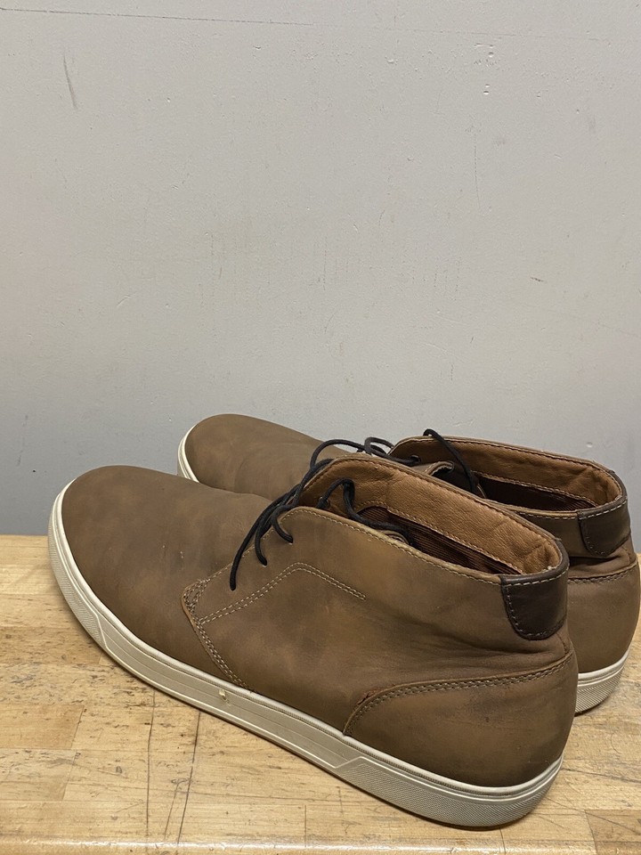 Men's SONOMA Goods for Life Faux Leather Chukka Boots Size 13 M Sand ...