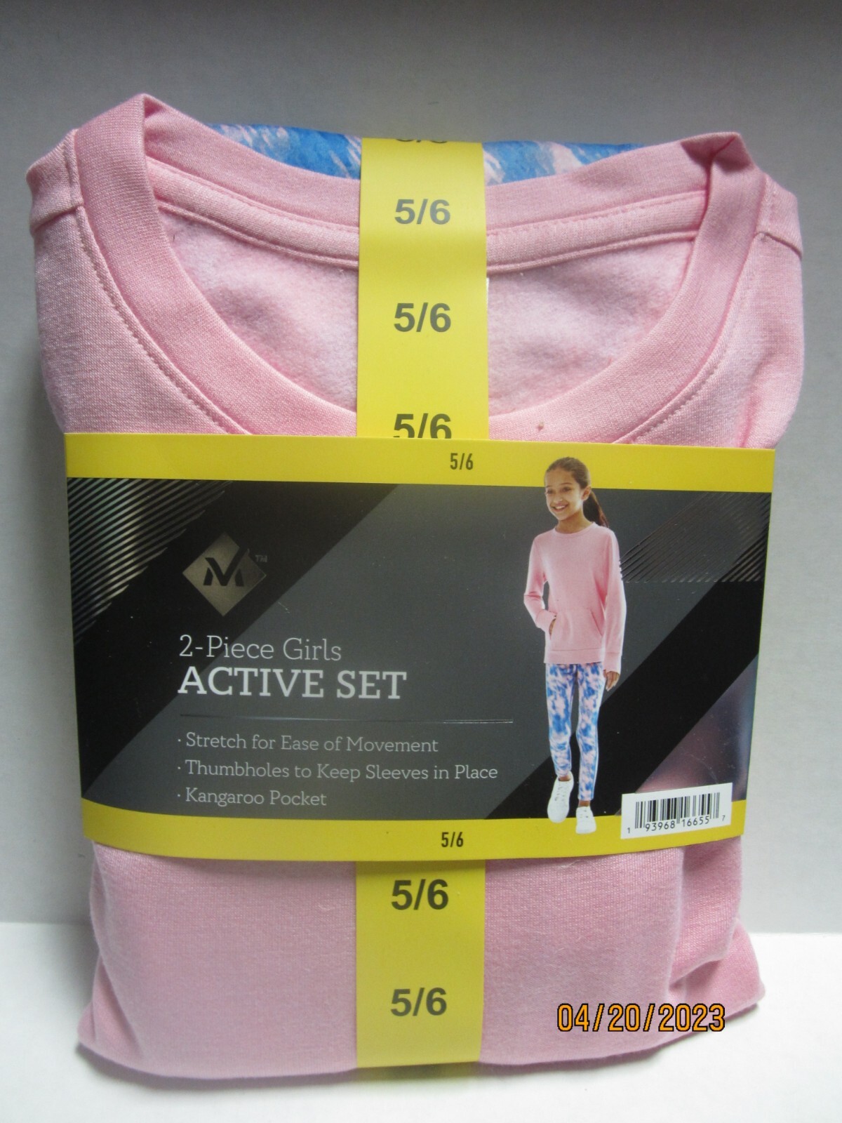 Member's Mark Girls 2-Piece Pink Active Set Size 5/6 | eBay