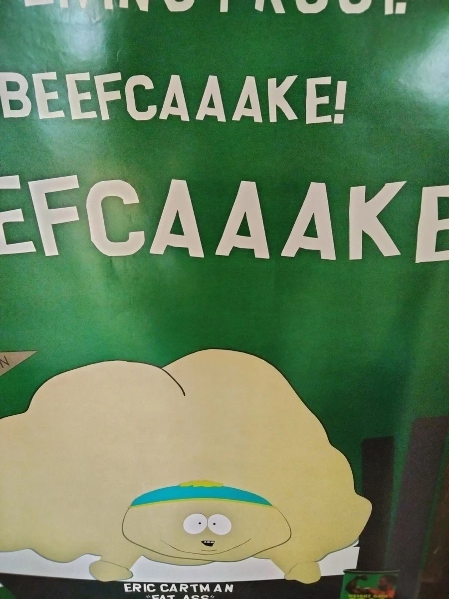 Cartman Beefcake Poster
