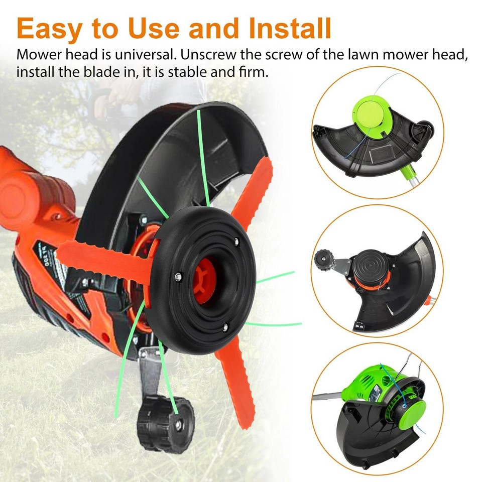High Quality Trimmer Head with 3 Blades for Gas Electric Weed Eater ...