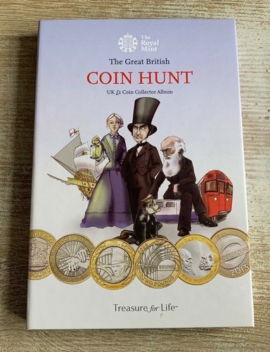 The Great British coin hunt two 2 pound collector album 1997 ~ 2016 37 ...