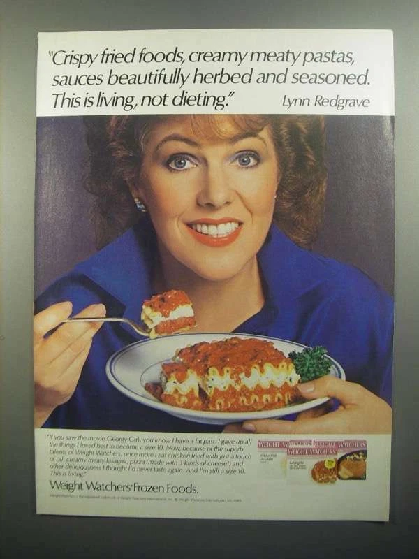 Lynn Redgrave Weight Watchers