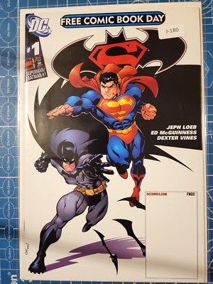 SUPERMAN/BATMAN #1FCBD-A 8.0+ VARIANT DC COMIC BOOK J-180 | eBay