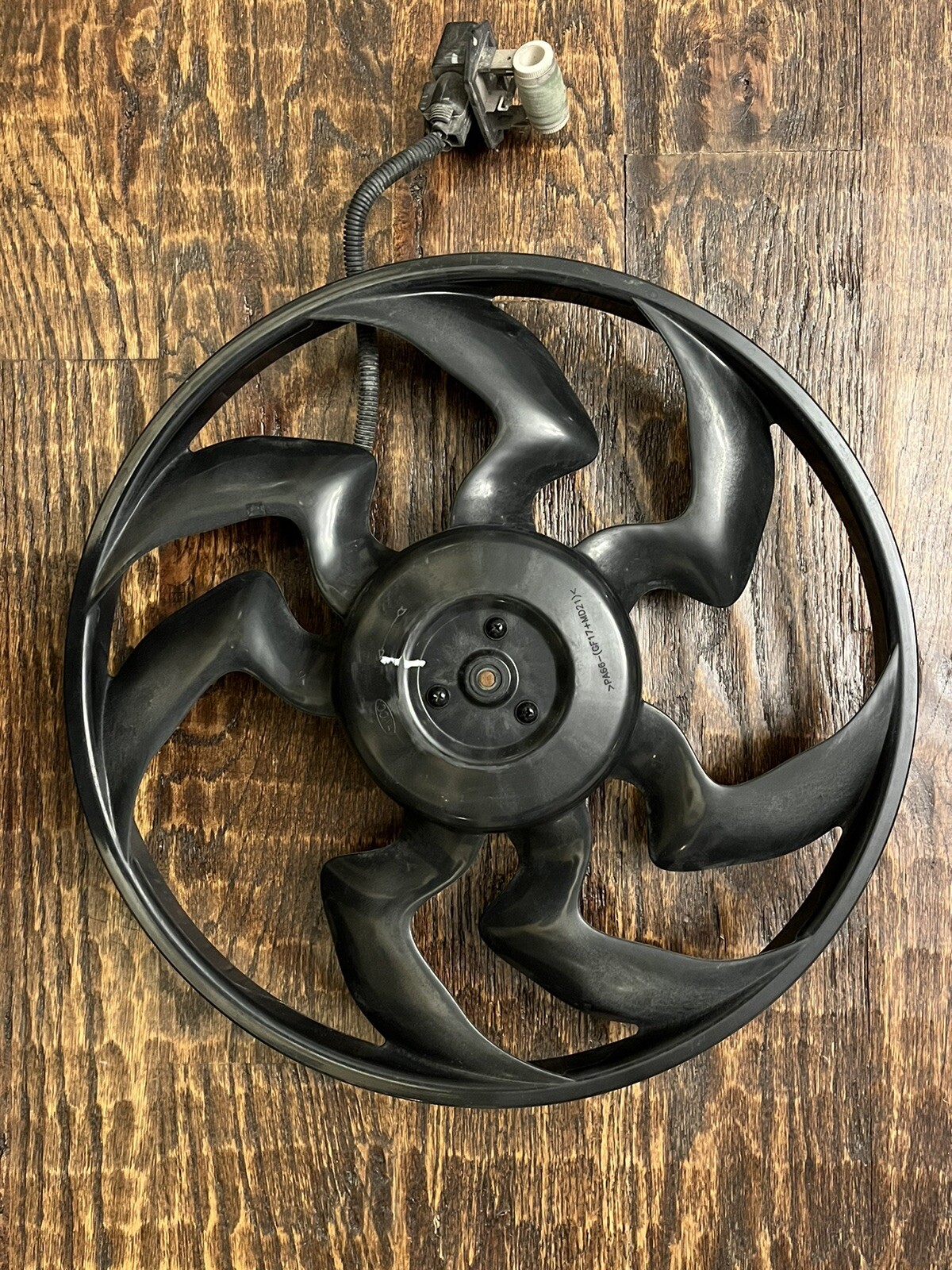 KIA RIO Engine Radiator Condenser Cooling FAN, OEM, part# PA66-GF17 ...