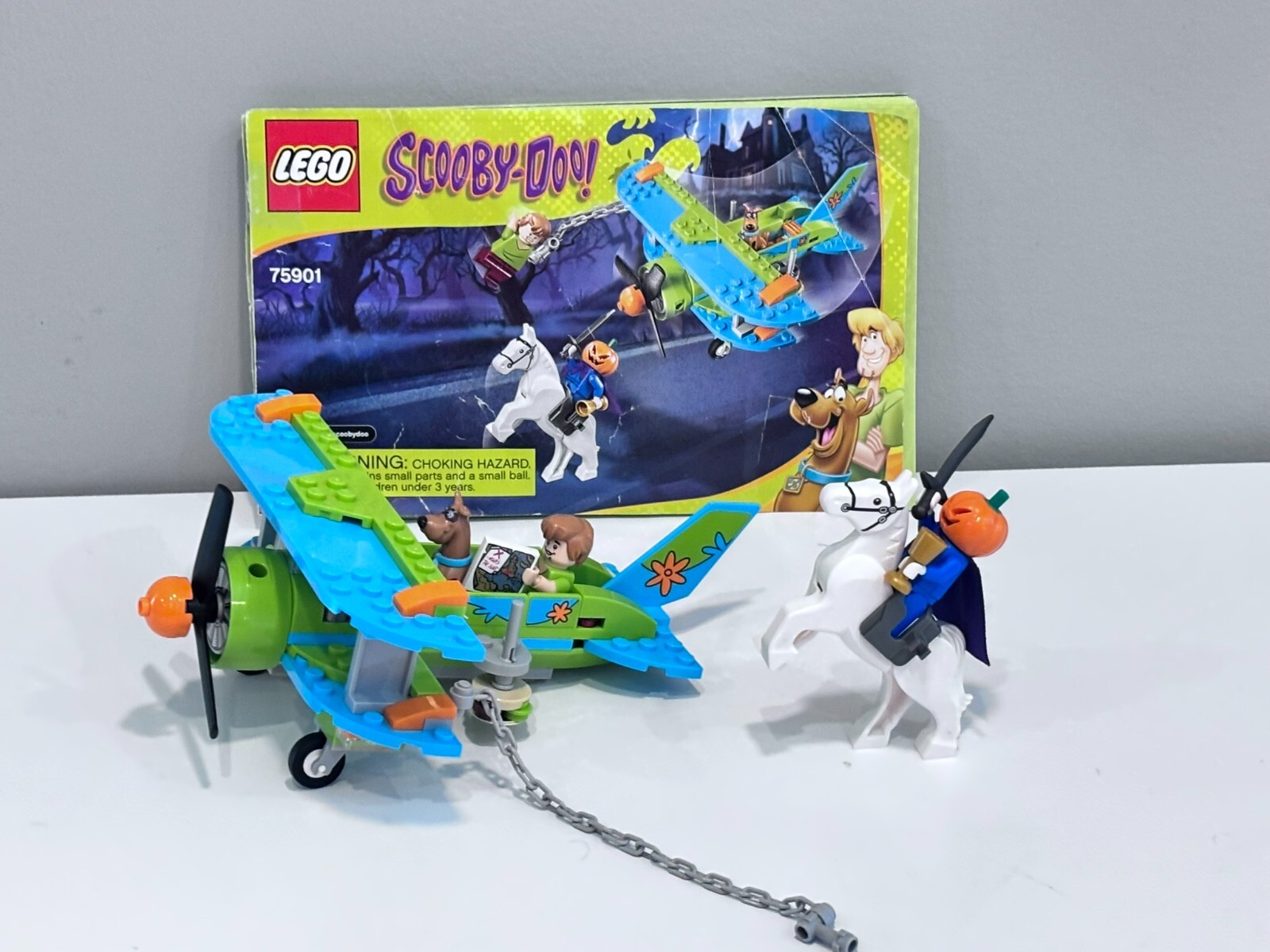 LEGO Scooby-Doo 75901 Mystery Plane Adventures 100% Complete with ...