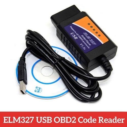 ELM327 USB Interface OBD2 Car Engine Fault Diagnostic Code Reader ...