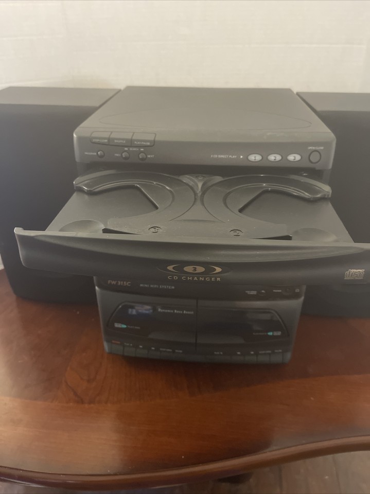 philips magnavox FW315C/37 mini system, Tested, Tuner And Speakers Work ...