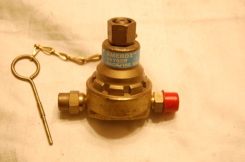 Amerox Oxygen Backfire Valve | eBay