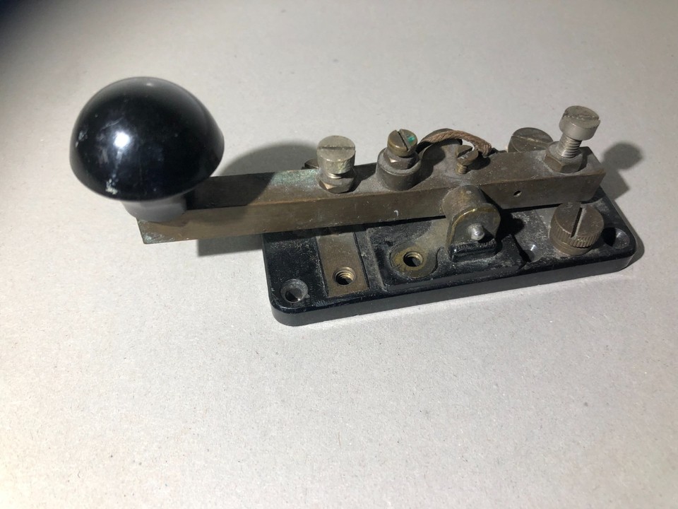 Vintage WW2 Morse code telegraph tapper Royal Signals | eBay UK