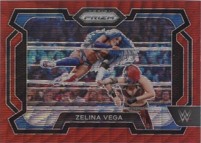 2024 Panini Prizm WWE - Zelina Vega #71 Ruby Wave Prizm for sale online | eBay
