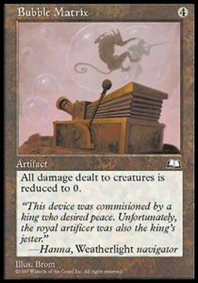 MRM ENGLISH Bubble Matrix - Matrice à bulles MTG magic WTH | eBay
