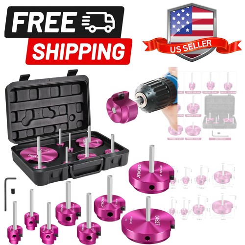 PVC Pipe Reamer Kit 8pcs Plastic Fitting Saver for Plumbing, DIY ...