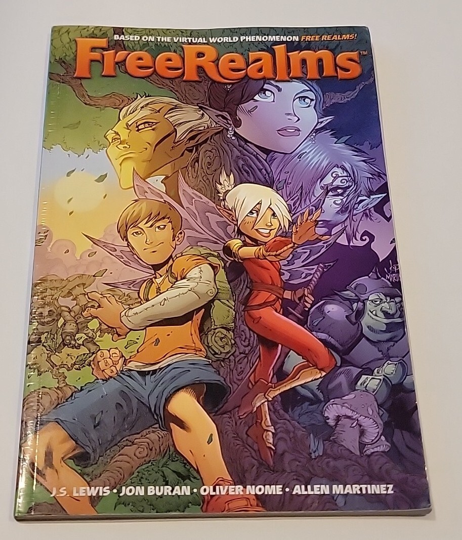 Free Realms Book 1 J.s. Lewis Jon Buran Oliver Nome Allen Martinez ...