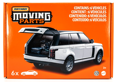 2022 Matchbox Moving Parts 6-Pack LAND ROVER | CHEVY | FORD | NISSAN ...